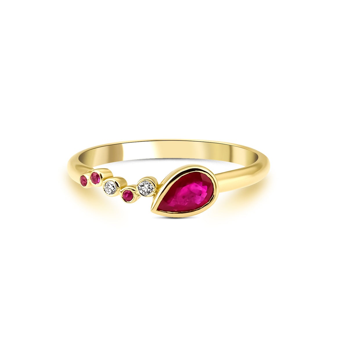 Seraphina Divine Wing Ruby Ring – TJE
