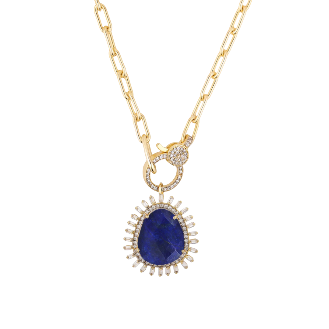 Cerulean Pendant Necklace | The Jewelry Edit – TJE