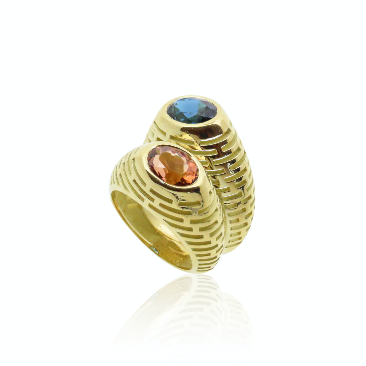 Labyrinth 18K Gold Toermalin Ring – TJE