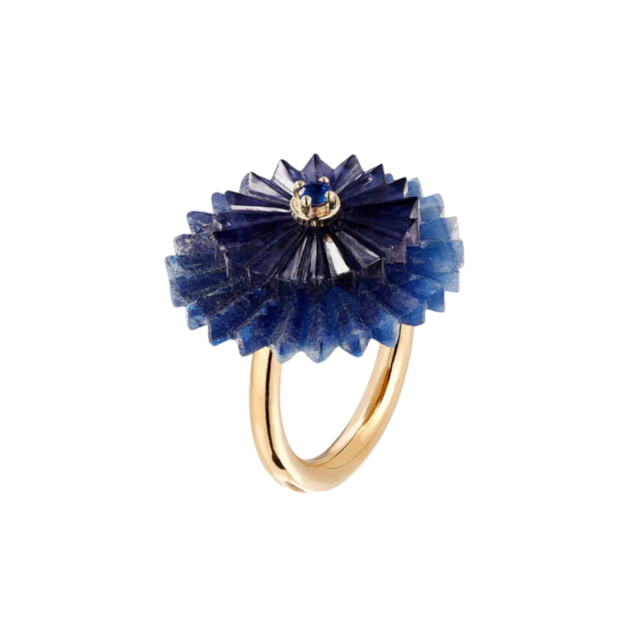 Summer Snow Ring in Lapis – TJE