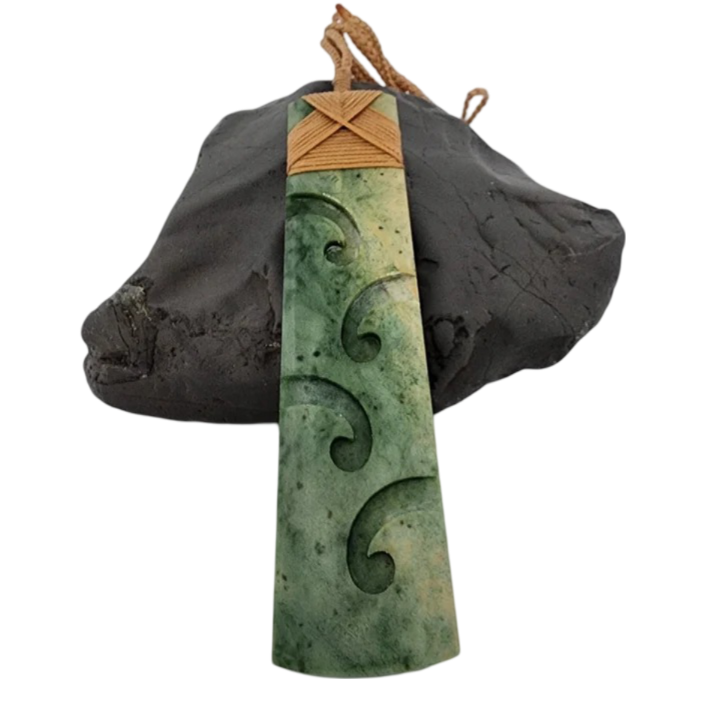 Marsden Jade Toki With Recessed Koru – TJE