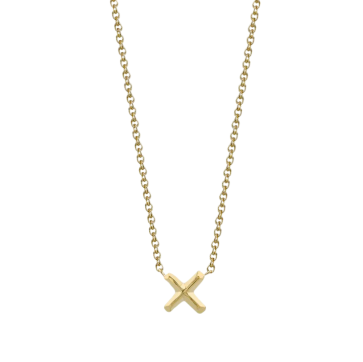 X-shaped Pendant Necklace | The Jewelry Edit – TJE