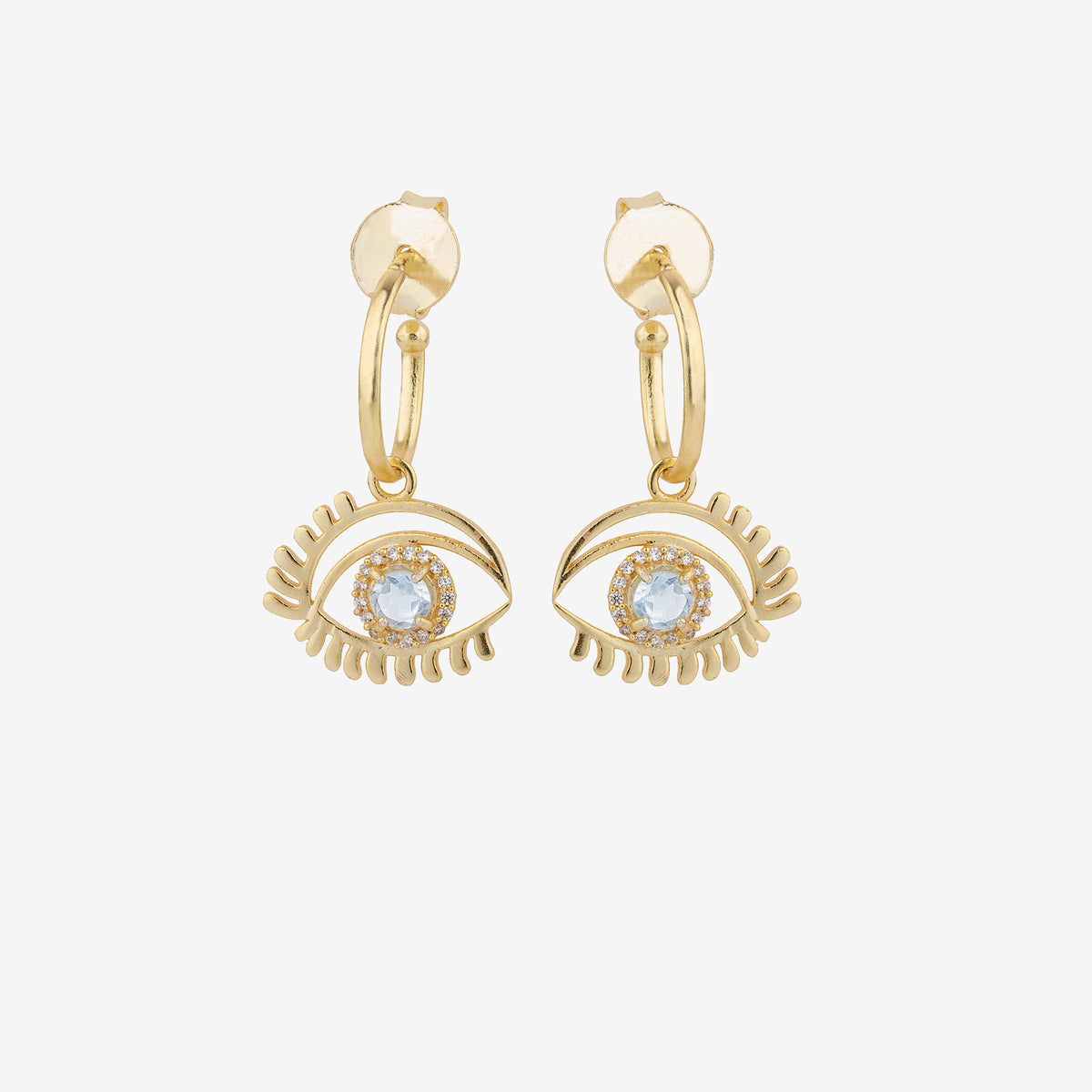 Ivory Eye Statement Drops | The Jewelry Edit