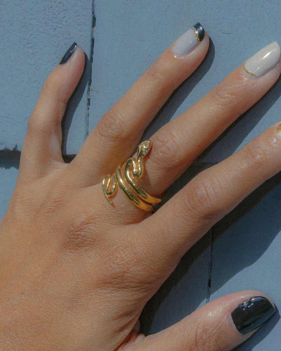 Serpent Coil Ring | The Jewelry Edit – TJE